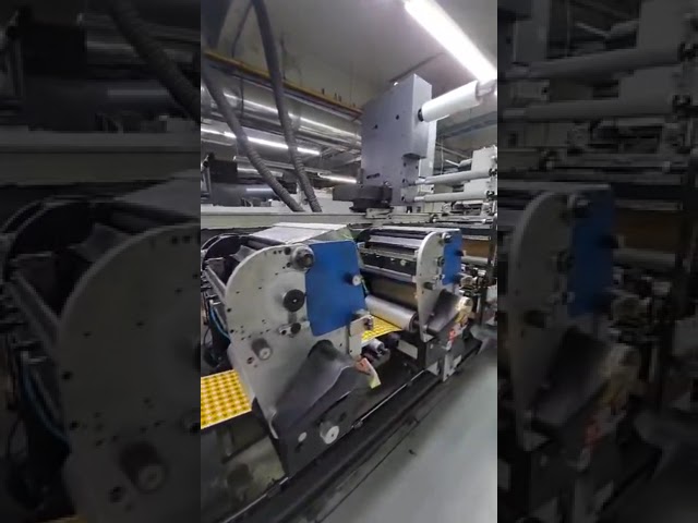Used Flexo Printing Machine - Used Edale Beta 330 Flexographic Label ...