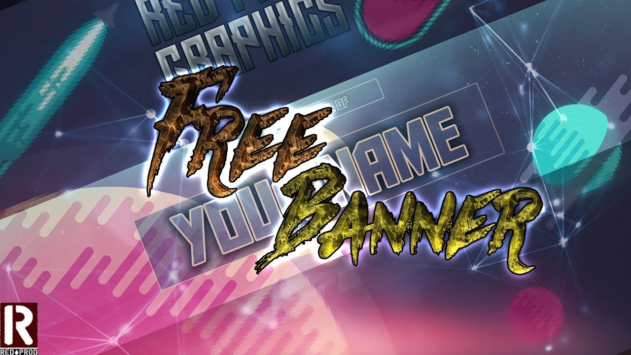 Free Flat Meteor Youtube Banner (Free PSD)