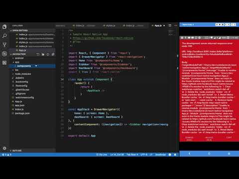React Native Tutorial 32: Handling relative URL imports