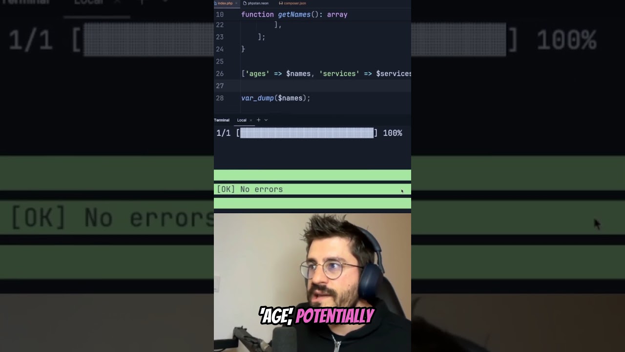 PHPStan is TypeScript for PHP!