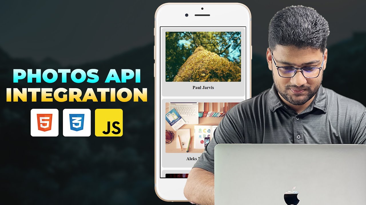 Photos API Integration | JavaScript API Project | Lorem Picsum API