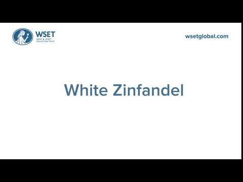 How to say it: White Zinfandel
