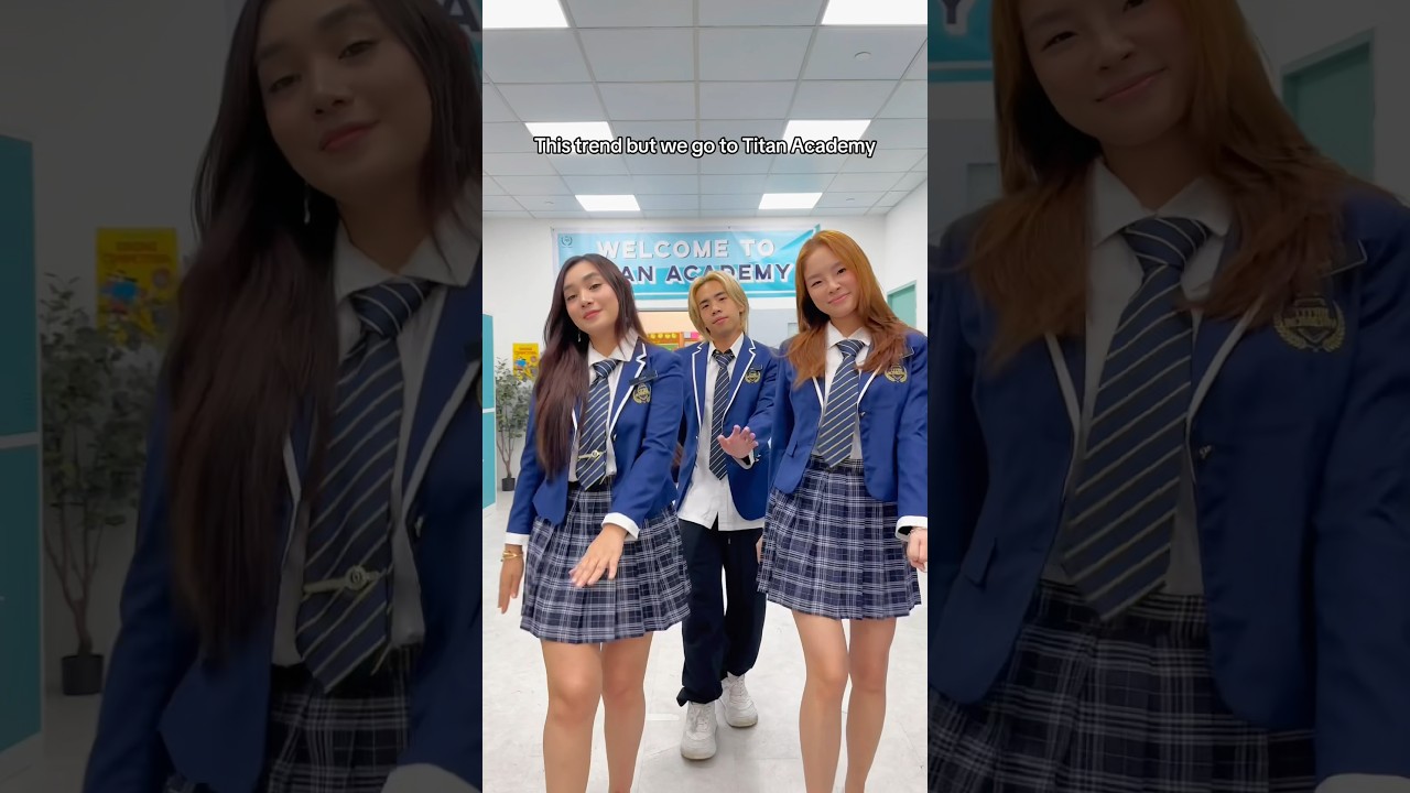 This trend but we go to Titan Academy 💁‍♀️
