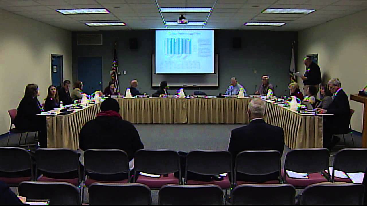 NPSD School Board Worksession 1-5-15