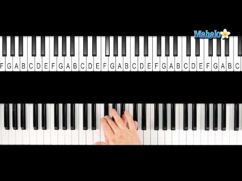How to Play a D Major 7 (Dmaj7) Chord on Piano