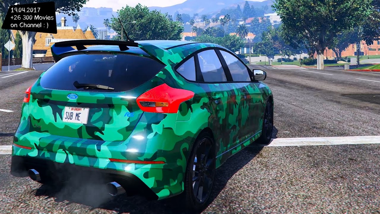 Ford Focus RS 2017 - GTA 5
