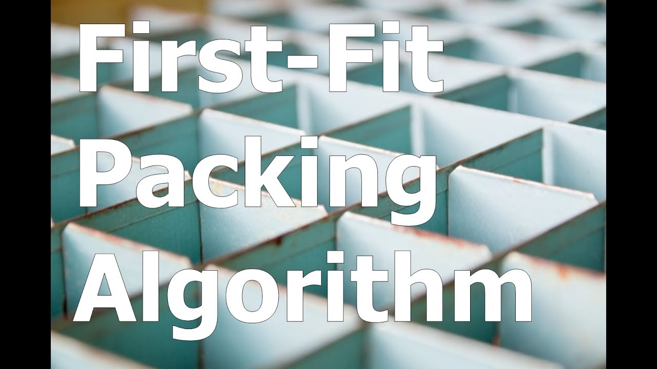 First-Fit Algorithm: Decision Maths
