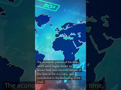 The stock market crash of 1929 in 1 minute of summary lesson