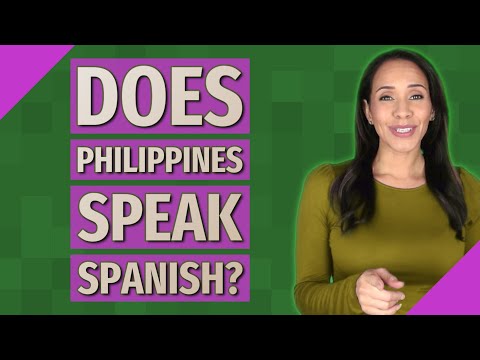 Does Philippines speak Spanish?