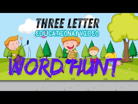The Ultimate 3-Letter Word Hunt Adventure! | Learn Fun Words with Tiny Explorers.