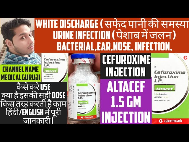 Antibiotic Injections - Altacef -Cefuroxime Injection 1.5 g Wholesaler ...