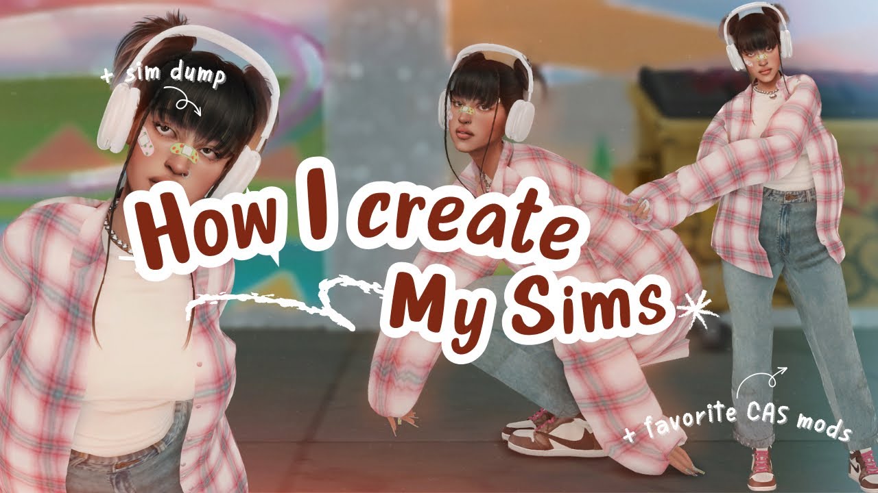 how I create my sims + sim dump | The Sims 4