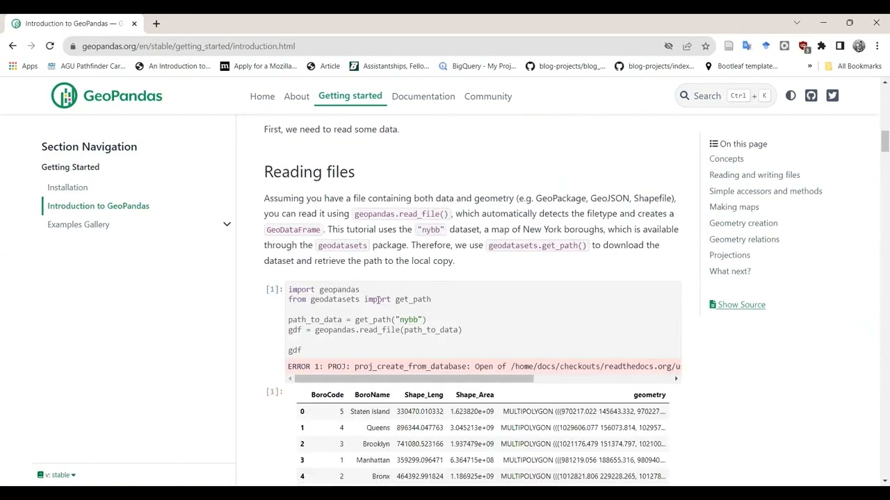GeoPandas Part 1: Overview