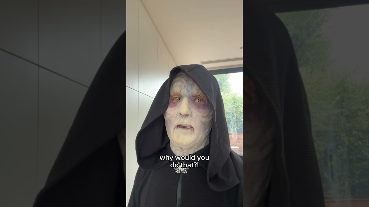 Money well spent if you ask me. #starwars #palpatine #impression