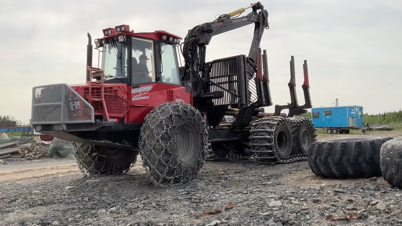 Skotare Valmet 890.3, Boden, Klaravik auktioner