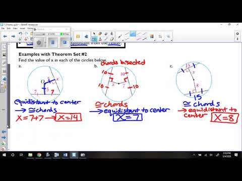 6.2 Notes: Chords and Arcs in Circles