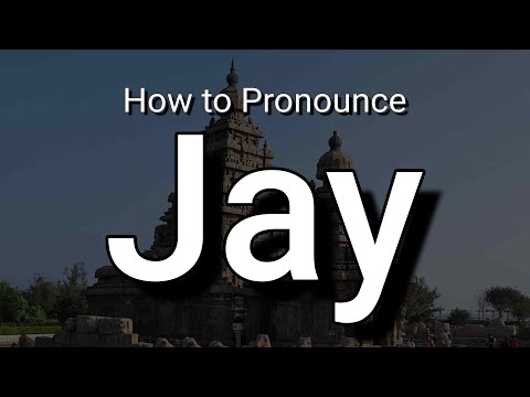 Jay - Pronunciation and Meaning - Christian Boy Name
