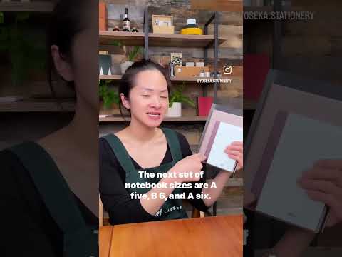 Cara memilih ukuran buku catatan Anda!