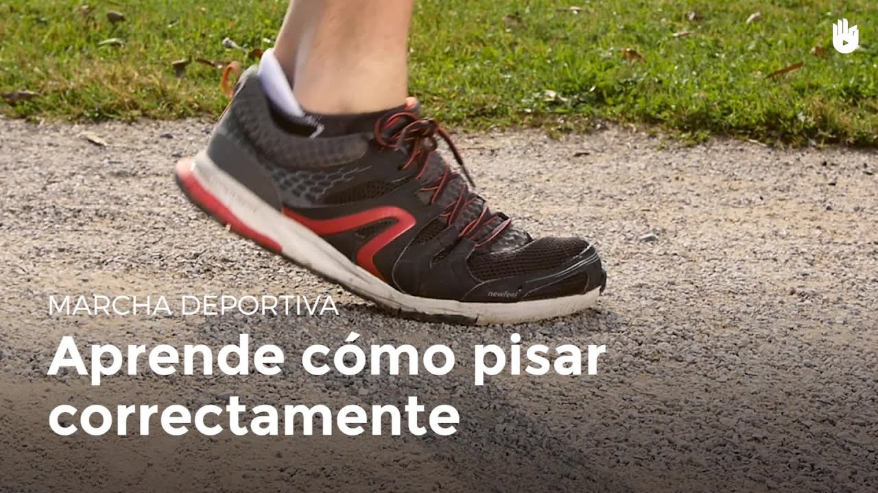 Aprende a pisar correctamente - Marcha deportiva | Sikana