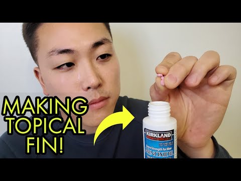 HOW TO MAKE TOPICAL FINASTERIDE FOR HAIR LOSS! SUPER EASY AND EFFECTIVE!