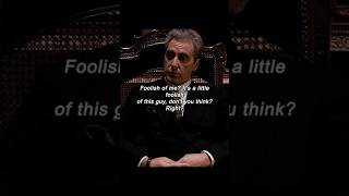 ???????? THE GODFATHER PART III (1990) - Vincent's EXPLOSIVE Temper