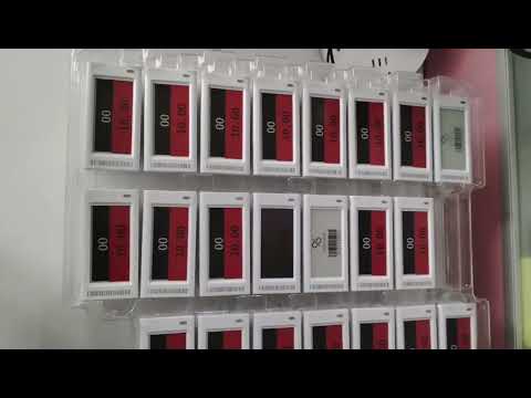 SunpaiTag 2.1 Inch Electronic Shelf Label API Gateway Update E-ink Price Tag ESL ElectronicPriceTags