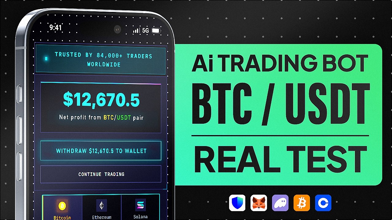 How AI Crypto Trading Bots Actually Work (Real Test with Bitcoin & USDT)