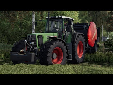 ls22 #2 Frühling map💙/ Silage ballen pressen💪😍