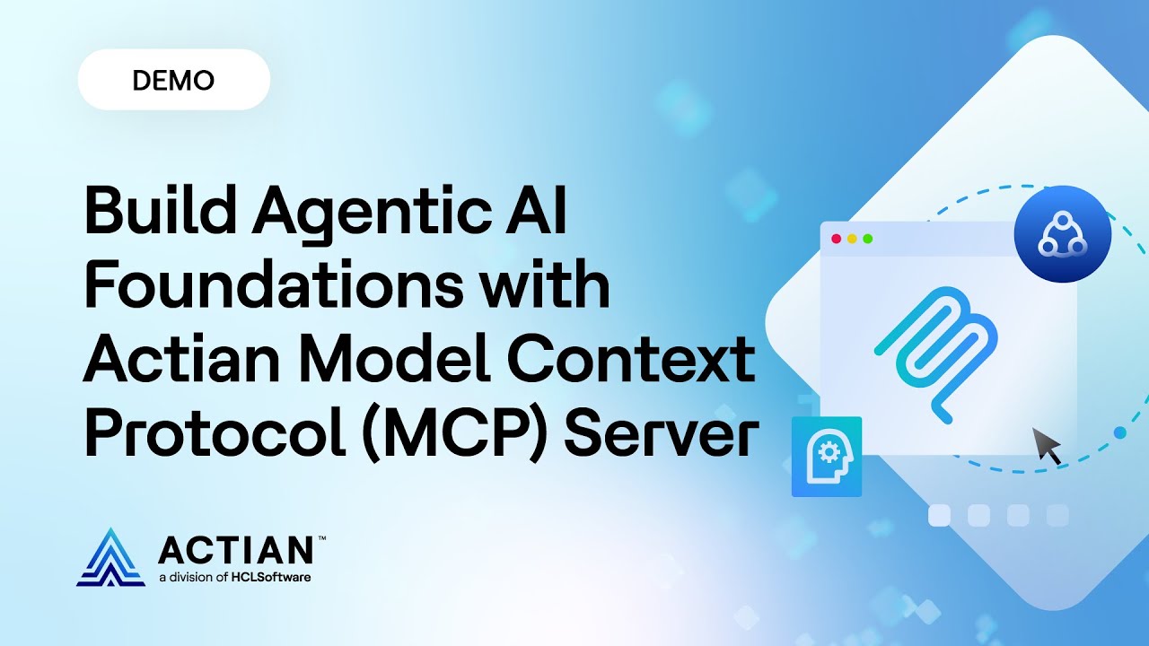 Build Agentic AI Foundations with Actian Model Context Protocol (MCP) Server