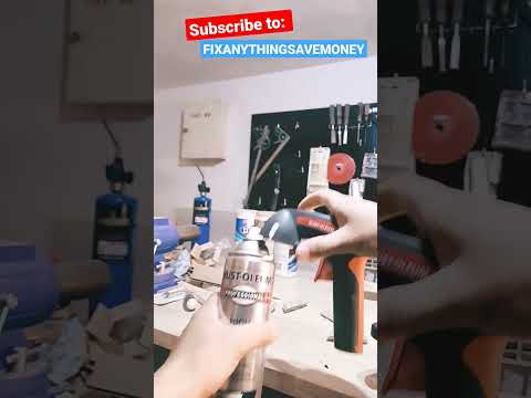 Spray Paint Hack Rustoleum Comfort Handle No More Numb and Painted Fingertips!