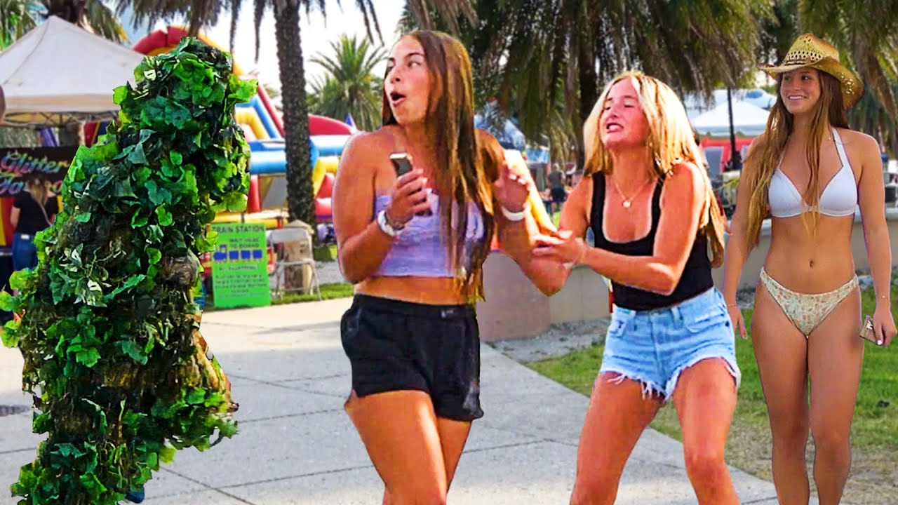 Bushman prank: Girls Learned the ULTIMATE Lesson at the Beach