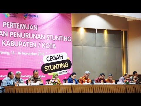 Menkes Buka Acara Penggerakan Penurunan Stunting di 100 Kab/Kota