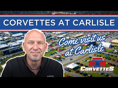 Come see us at Corvettes of Carlisle 2023