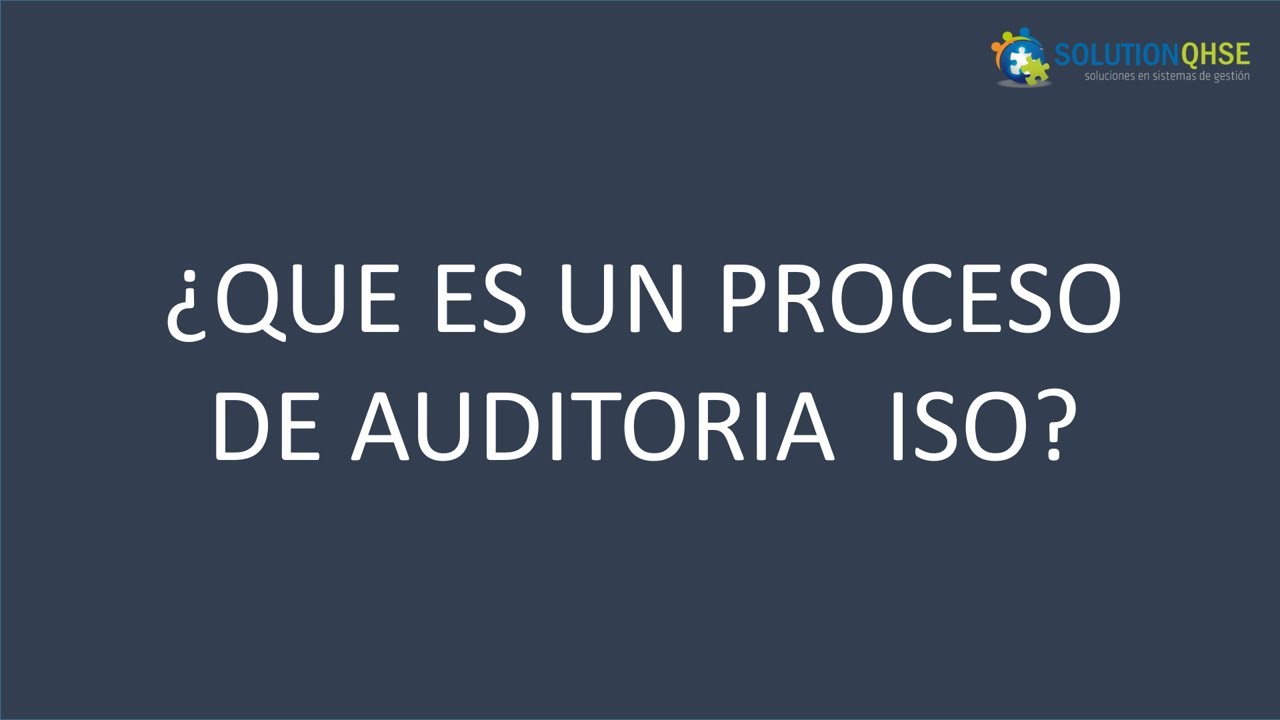 ¿Qué es un Proceso de Auditoría ISO? | Alex Cárdenas