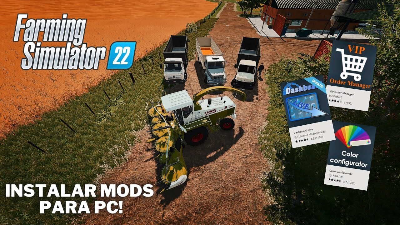 🚜 Como instalar mods en PC para el FS22 🚜