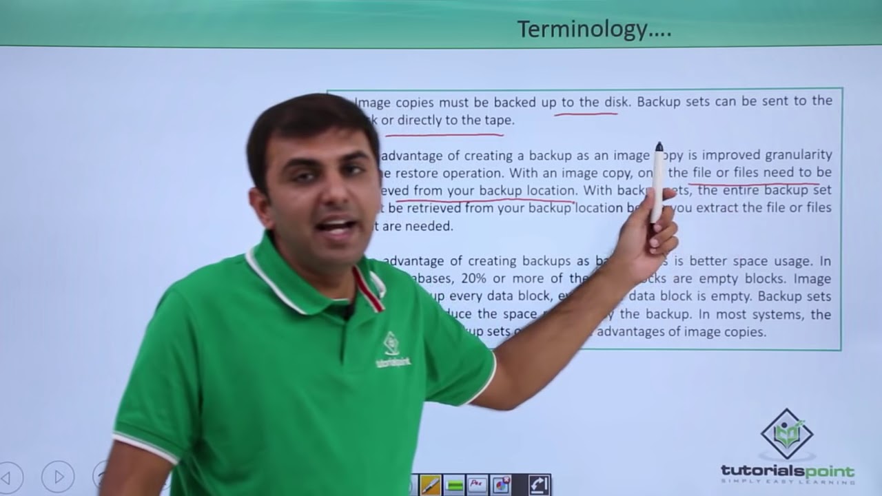Oracle DB - Backup Concept
