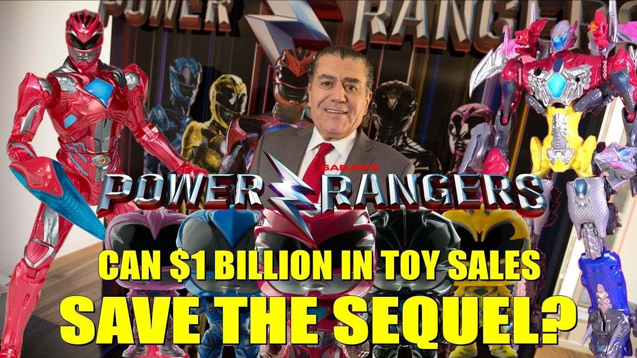 CAN $1 BILLION IN TOY SALES SAVE THE SEQUEL?  Power Rangers Movie Update!
