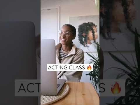 WEEKLY CLASSES OF AN ACTOR #behindthescenes #acting #actingtips #workingactor #actingcareer