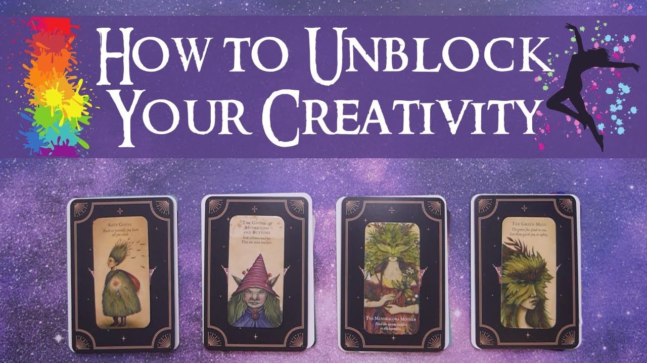 How to Become More Creative 🎨 Unblock Your Creativity 🔥 Advice From Spirit Tarot Pick a Card