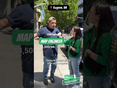 How much does a #MapEngineer make? Eugene, ORπ#salarytransparentstreet #salarytransparency