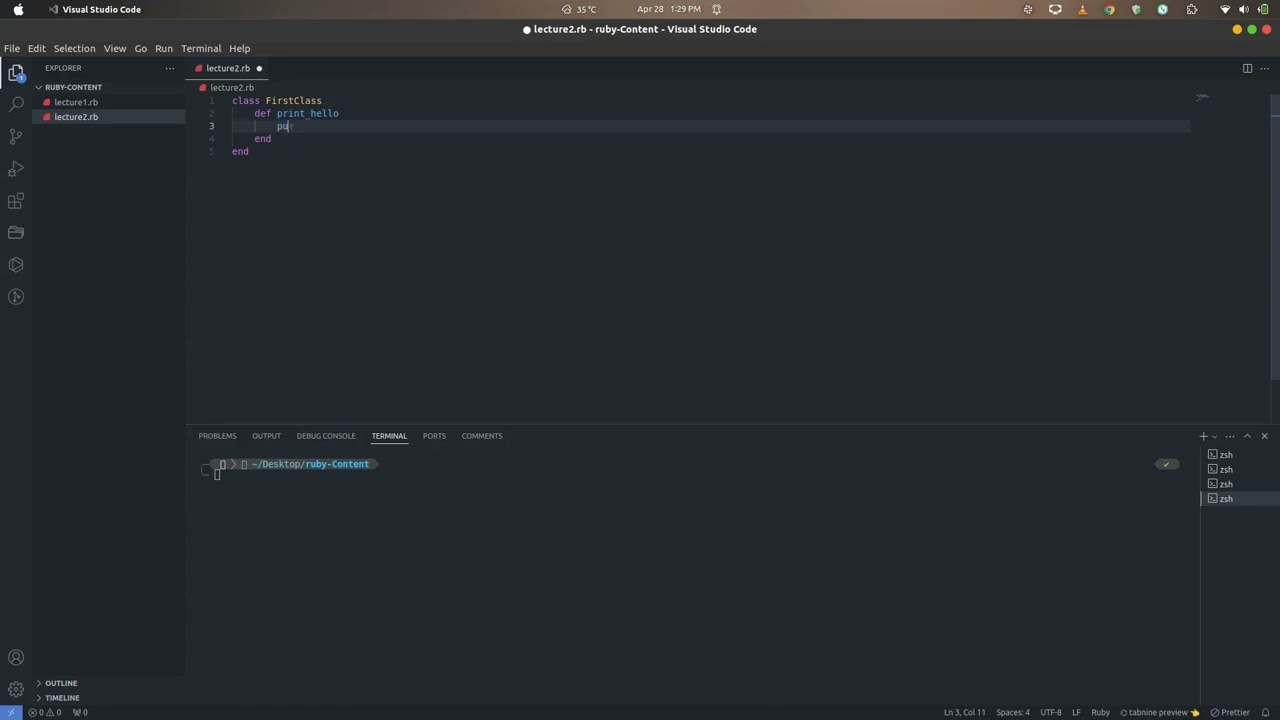 Ruby Essentials: Mastering Classes and Objects