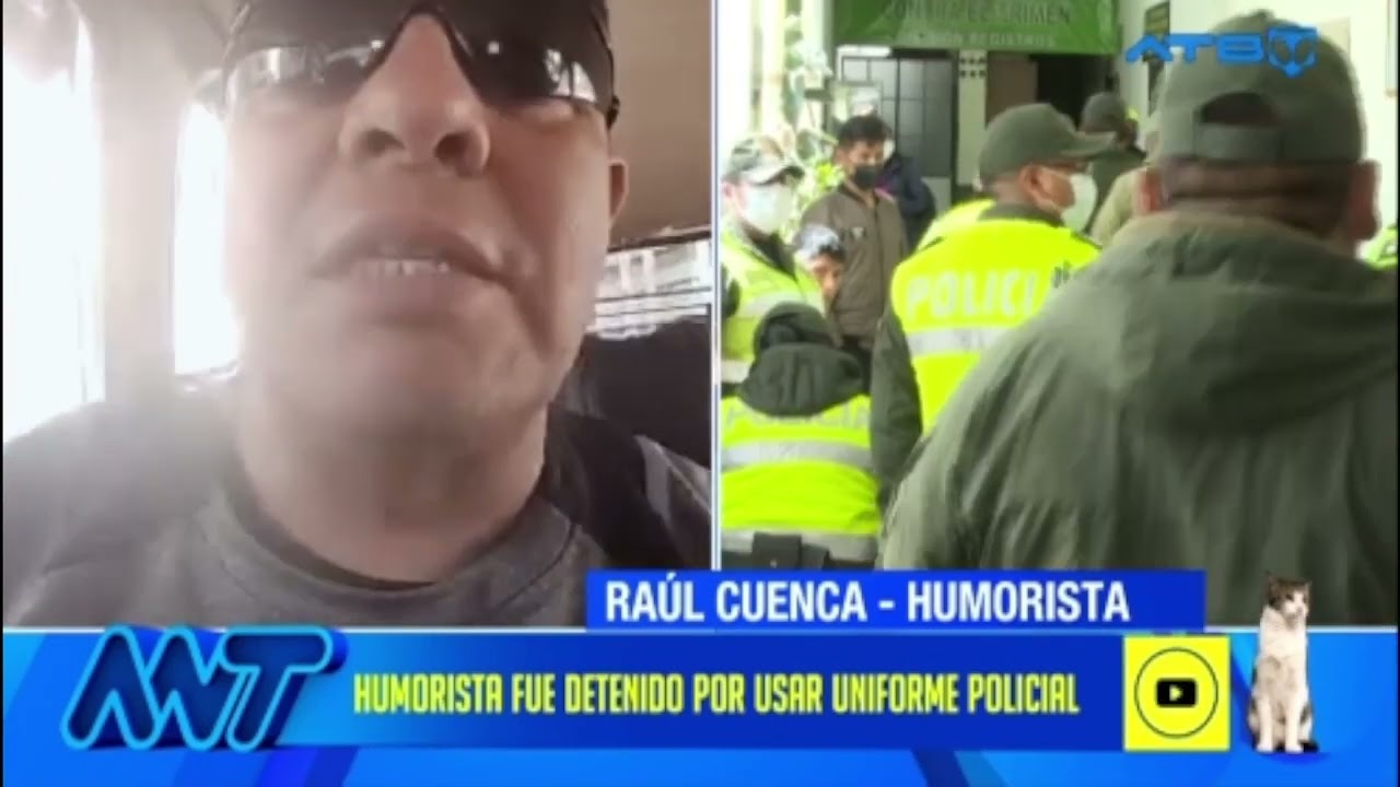 Raúl Cuenca: “Hacer humor no es un delito'” - ATB Digital