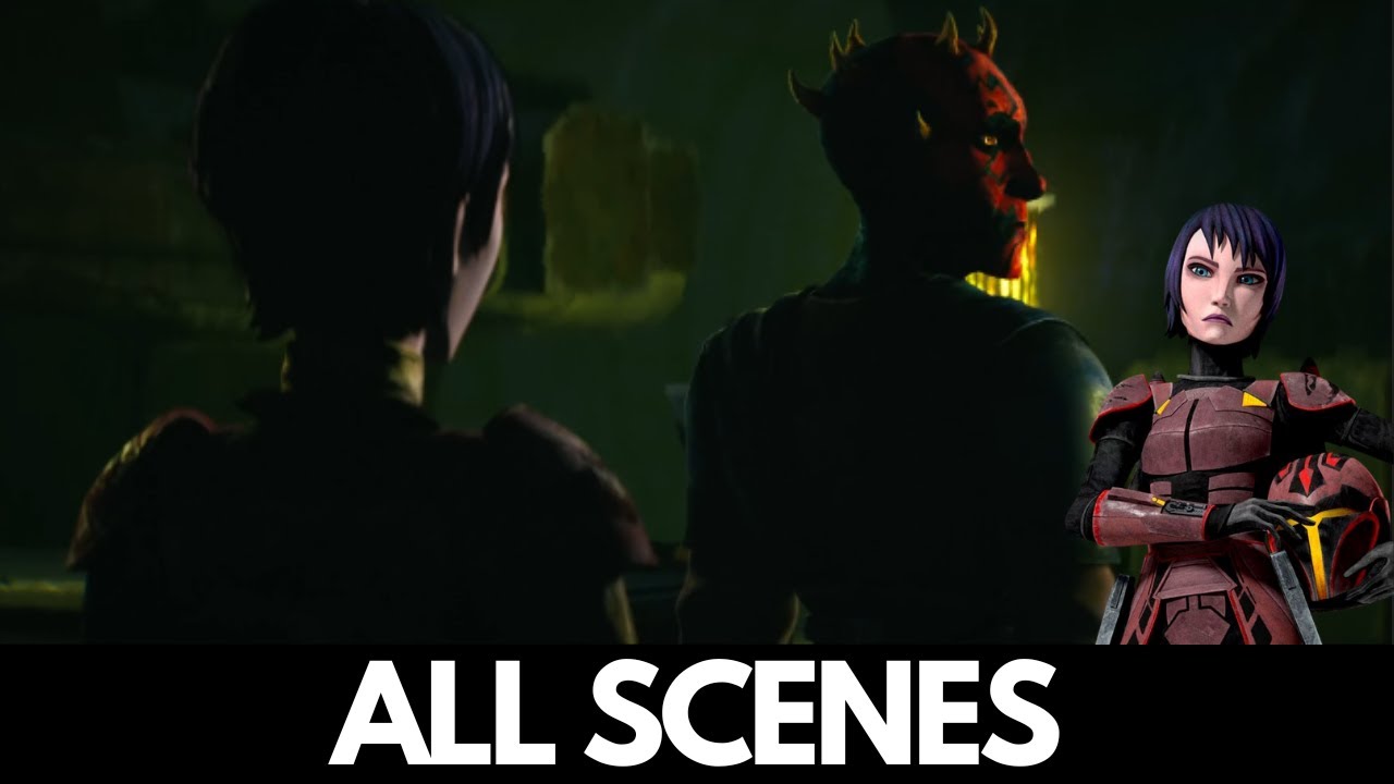 Rook Kast all scenes (The Clone Wars, Maul)