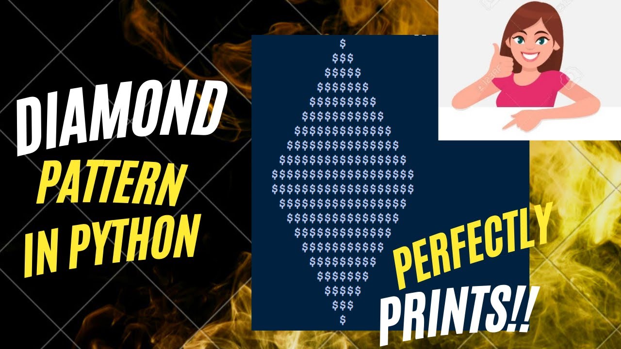 How To Print Diamond Pattern In Python