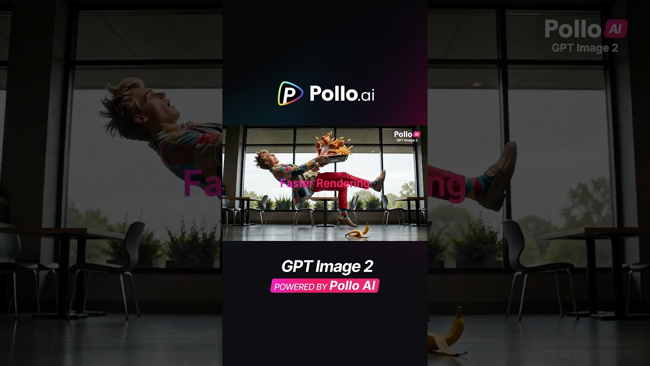 OpenAI’s GPT Image 2 is now on Pollo AI.🙌