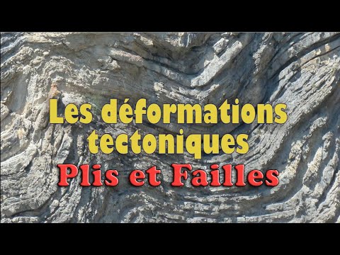 Les déformations tectoniques - Plis et Failles.