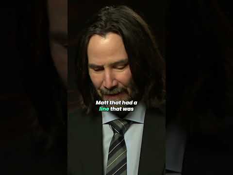 What Is Keanu Reeves’ Favourite Line Of His Career 👀