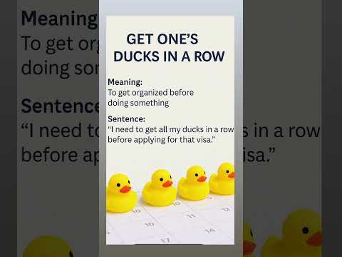 It is in phrases with the word duck #upsc #learnenglish #english #new #duck #idioms #upsc #ielts