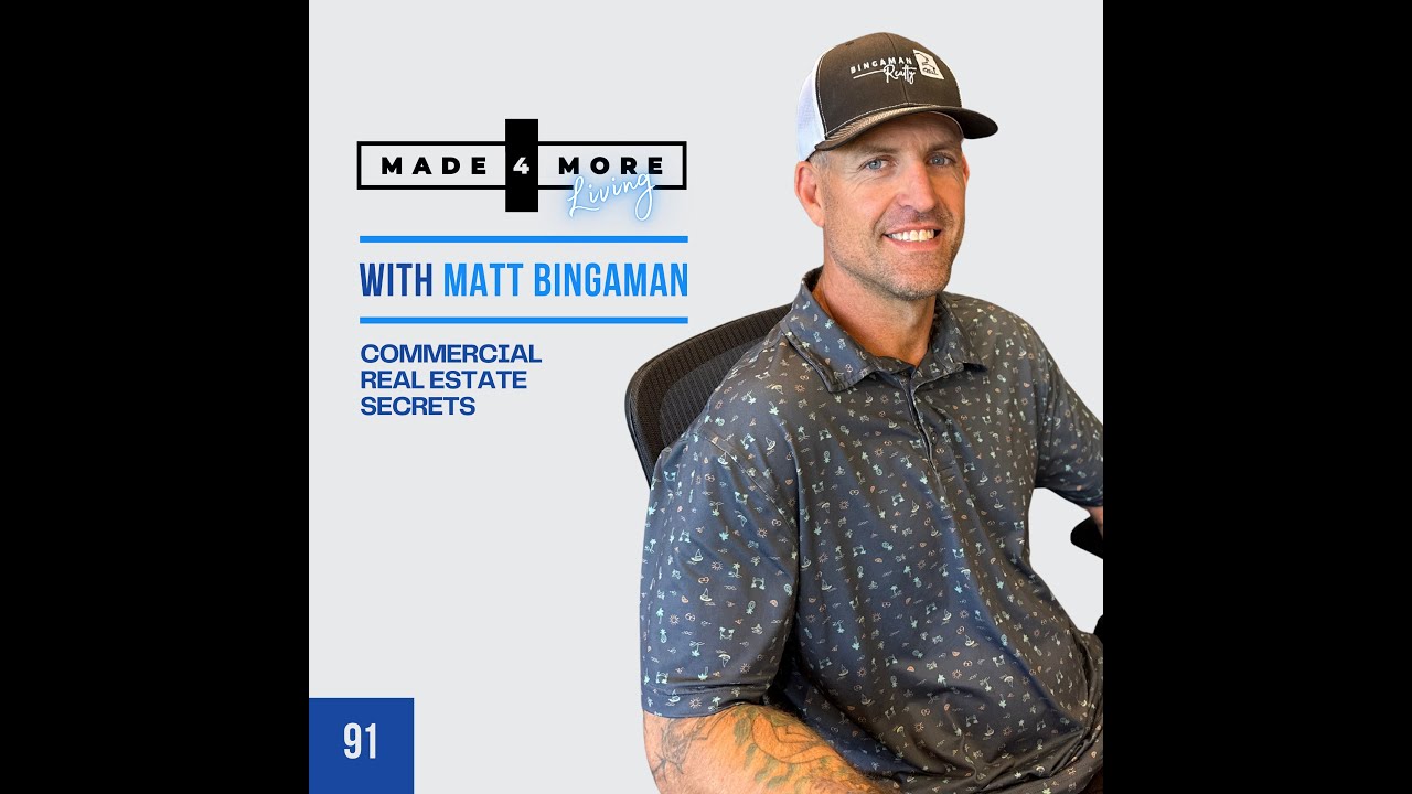 Commercial Real Estate Secrets: Triple Net Leases & Passive Income with Matt Bingaman | Ep 91