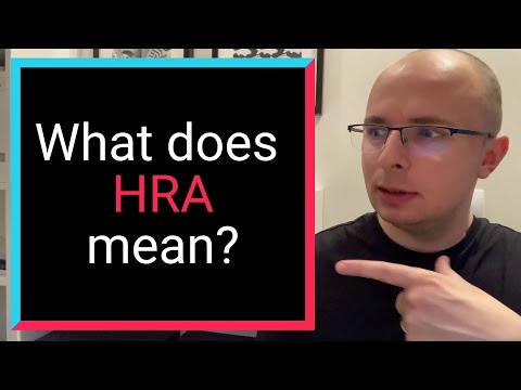 What does HRA mean? - Merlin Dictionary